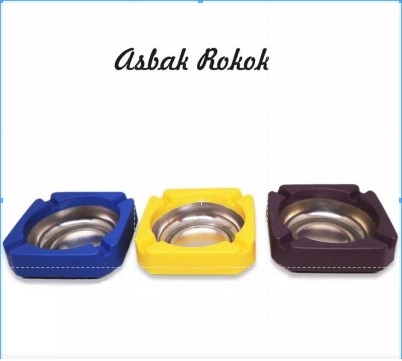 Asbak Rokok Ash Tray stainless steel /Asbak kotak | Lazada Indonesia