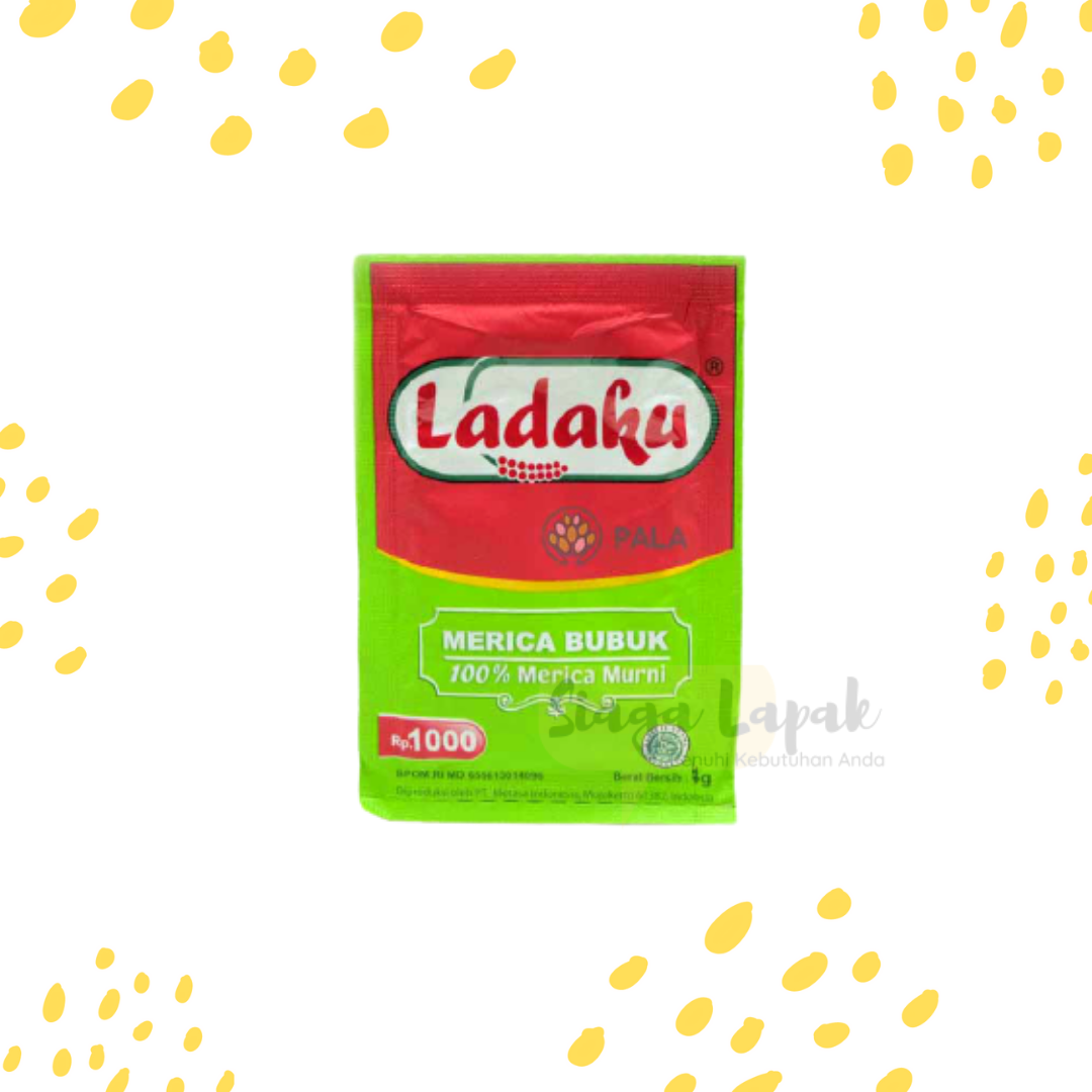 Ladaku Merica Bubuk Sachet 4 gr | Lazada Indonesia