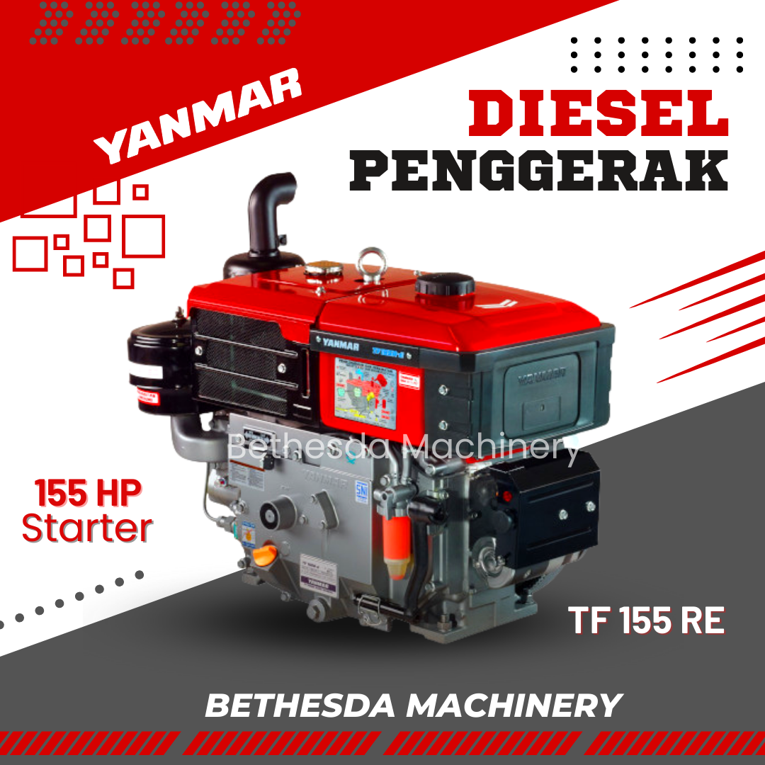 YANMAR TF 155 RE 15.5 HP PENGGERAK DIESEL MESIN YANMAR | Lazada Indonesia