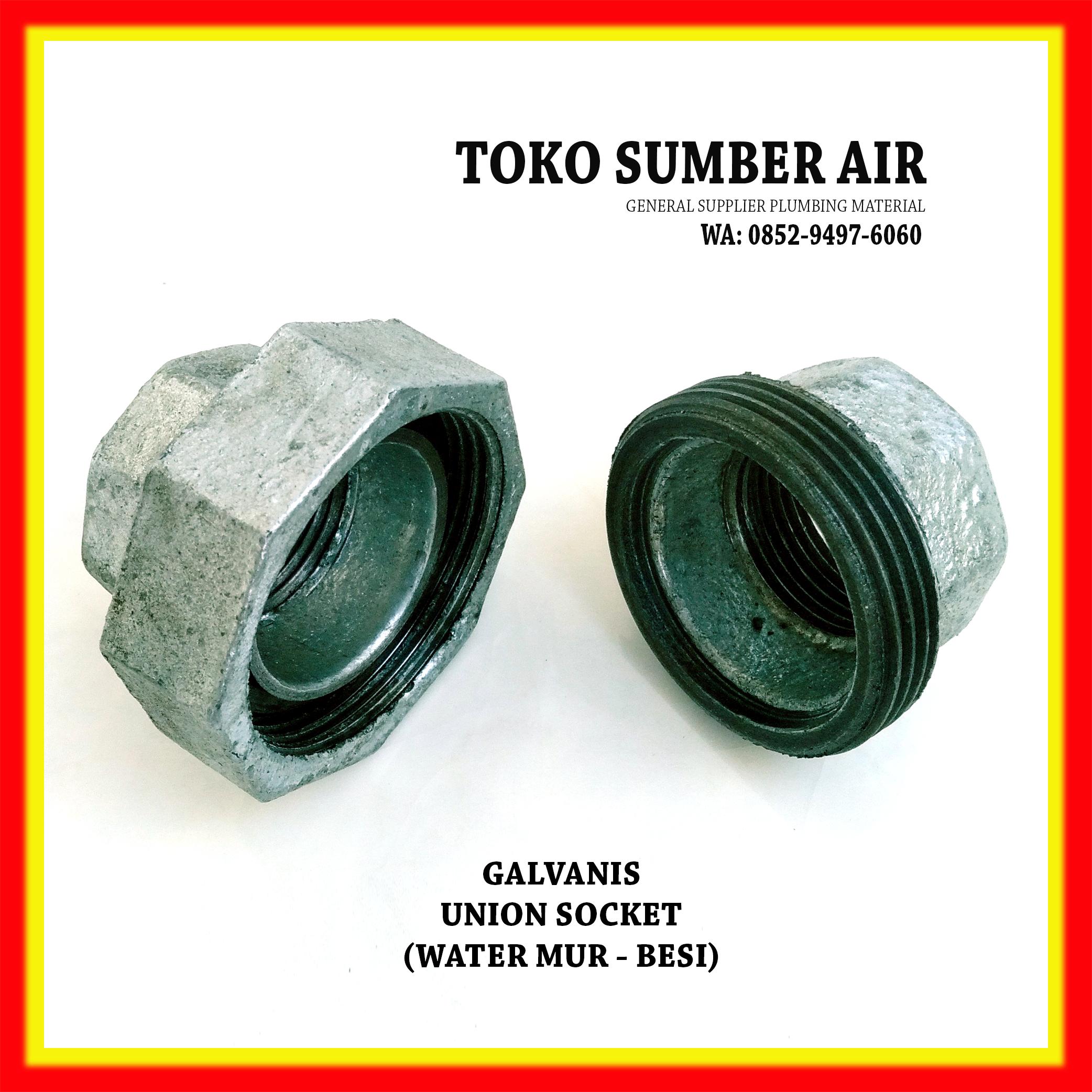 1 1/4 " WATER MUR BESI GALVANIS | Lazada Indonesia