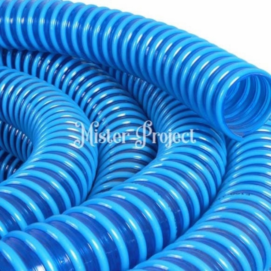 Selang Air PVC Spiral 2" Inchi Selang Hisap Pompa Alkon Irigasi ...