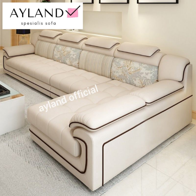 Sofa Ruang Tamu Leter L Minimalis Sopa Ruang Tv | Lazada Indonesia