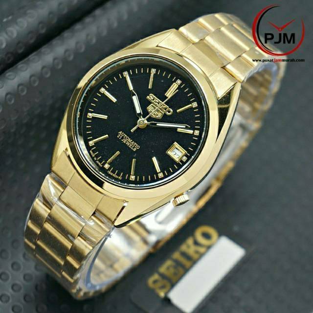 Jam Tangan SEIKO 5 Automatic 21 jewels pria / wanita otomatis tanpa ...