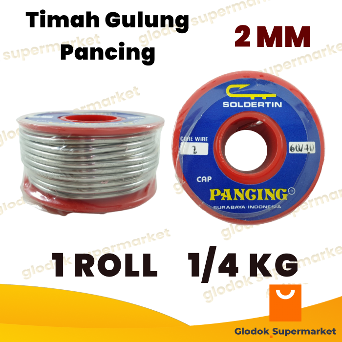 Timah Solder Pancing 250 Gram 2mm Soldertin 250gr 2 mm 1/4kg | Lazada Indonesia