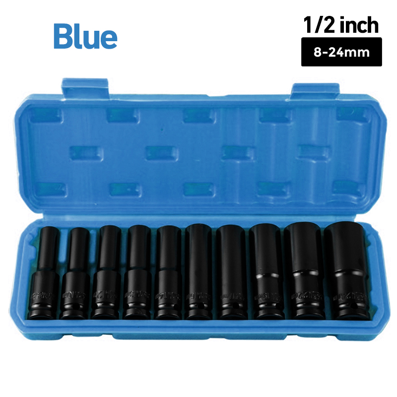 bonkyo Mata Socket Extention Impact Socket 10 pcs 1/2 Inch - Impact ...