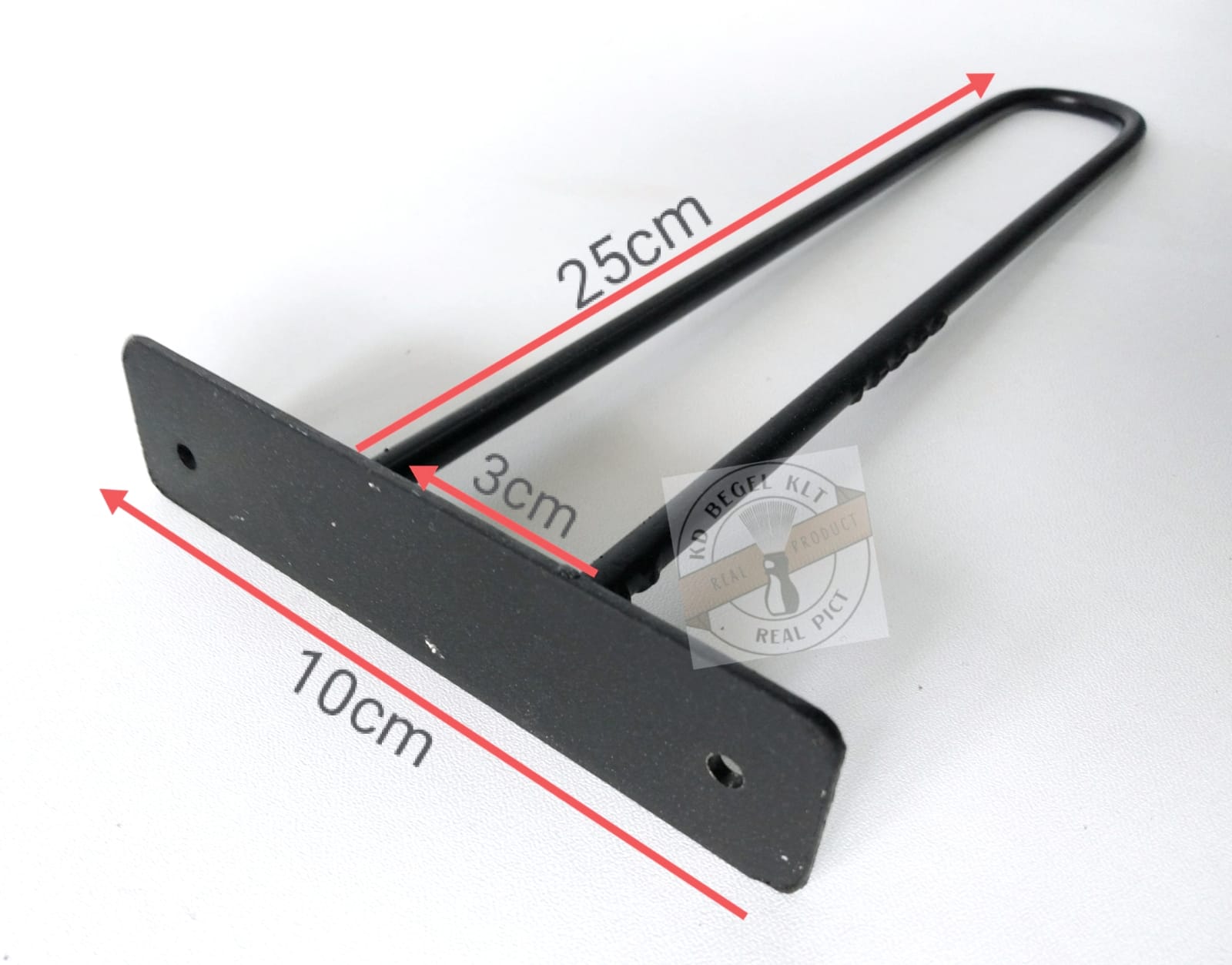 standing ambalan besi U | gantungan besi tempel U | hook serbaguna ...