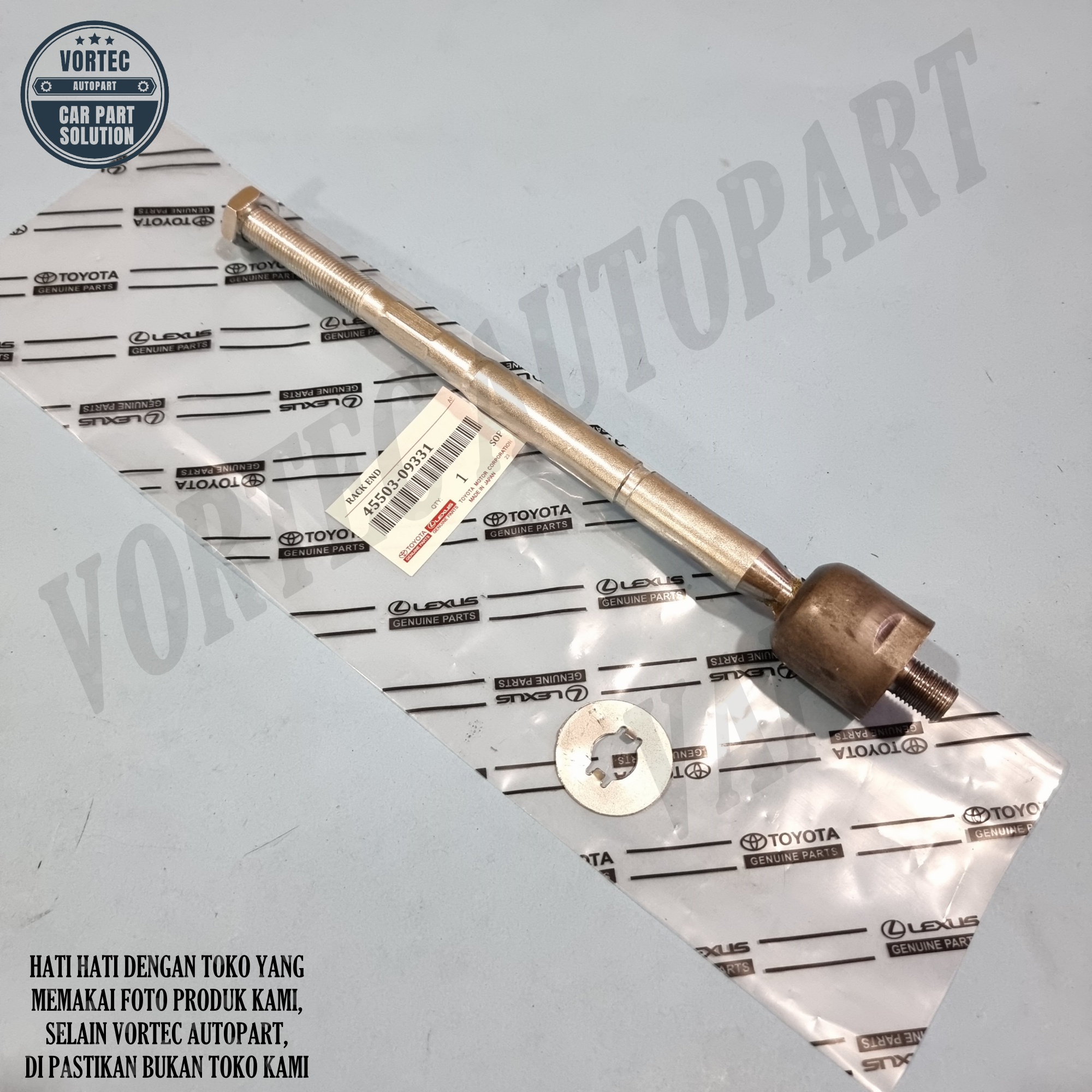Long Tie Rod Rack End Steering Innova 2004 2005 2006 2007 2008 2009 ...