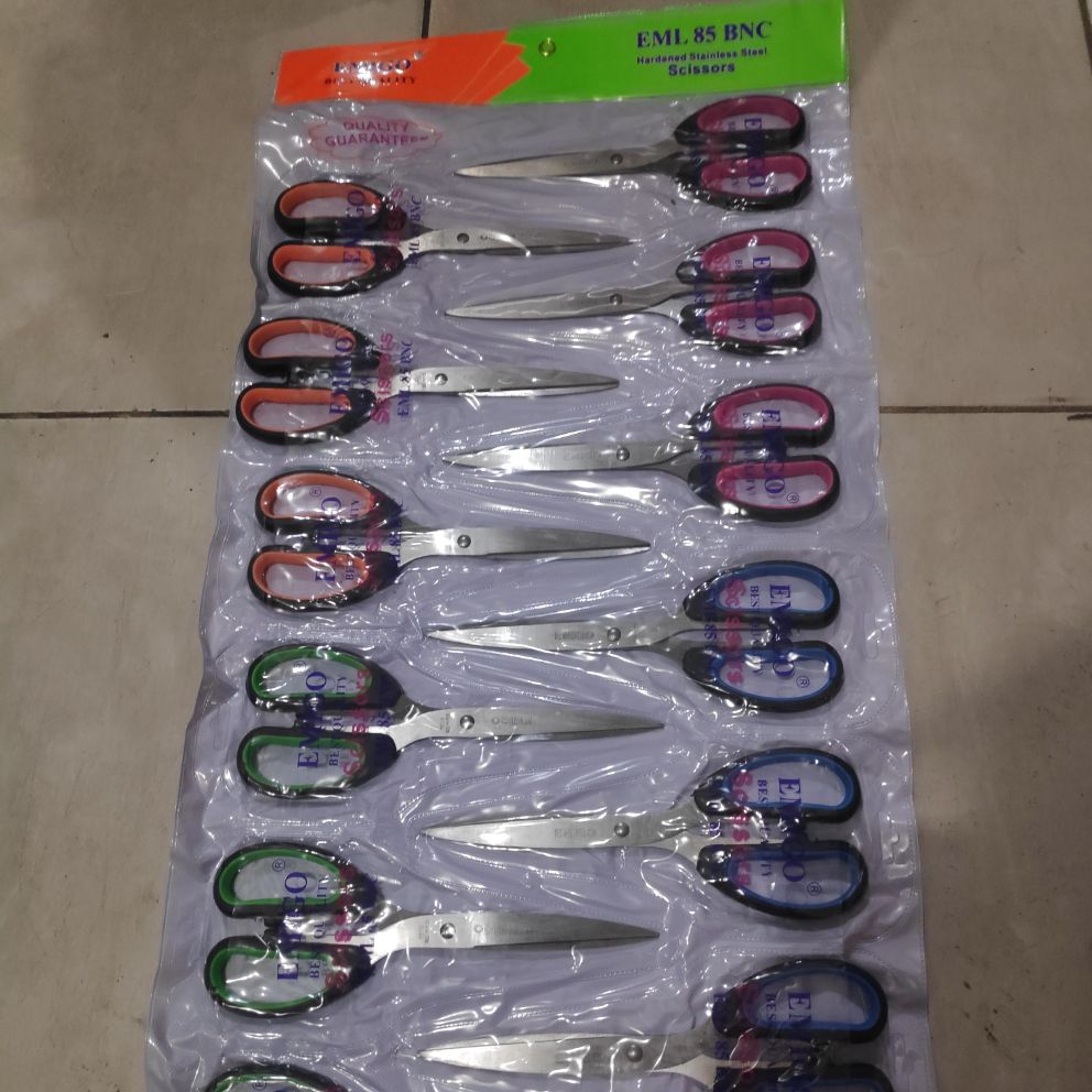 gunting lembaran besar/ gunting rencengan/gunting kertas [harga satu ...