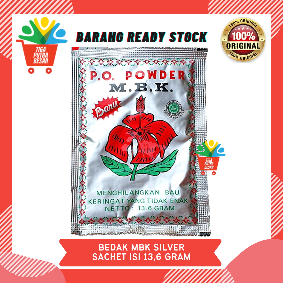 BEDAK MBK SILVER 1 SACHET / ANTI BAU BADAN DAN KERINGAT | Lazada Indonesia