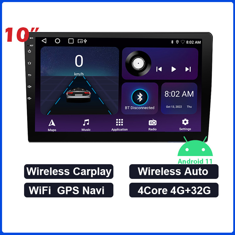 CUCI GUDANG!! TV Mobil Murah Meriah 4+32G Head Unit Android 9 Inch Untuk Semua Double Din Mobil ...
