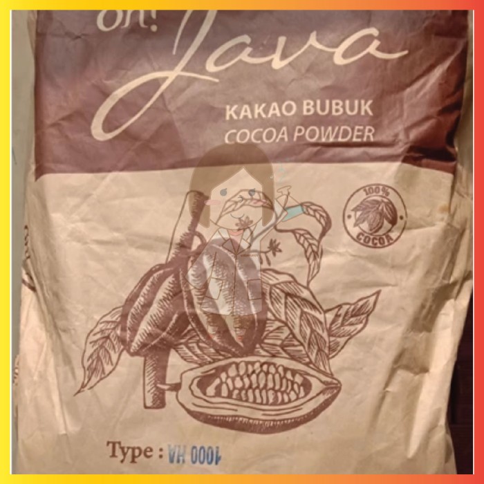 COKLAT BUBUK JAVA KAKAO BUBUK COCOA POWDER 1000HA 25KG | Lazada Indonesia