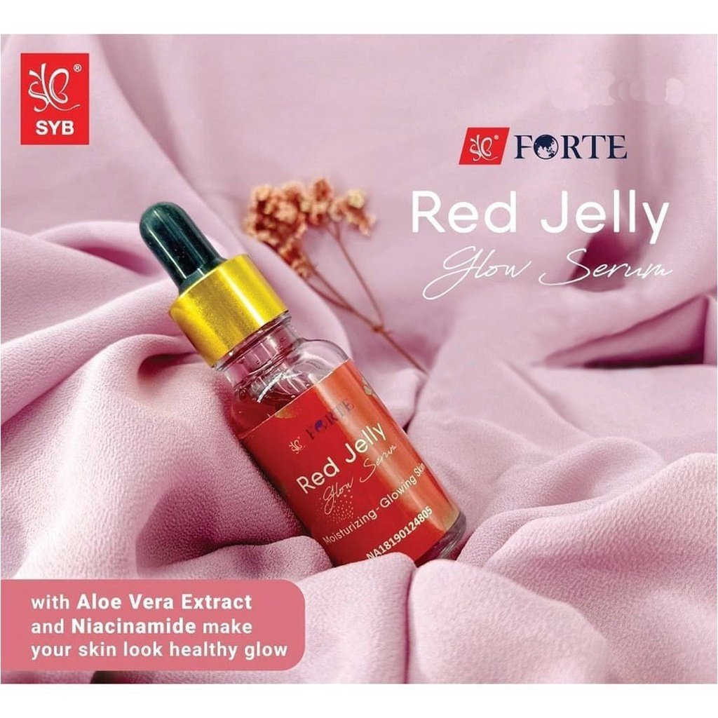 RED JELLY GLOW SERUM BY SYB FORTE / RED JELLY SERUM MERAH ORIGINAL BPOM ...