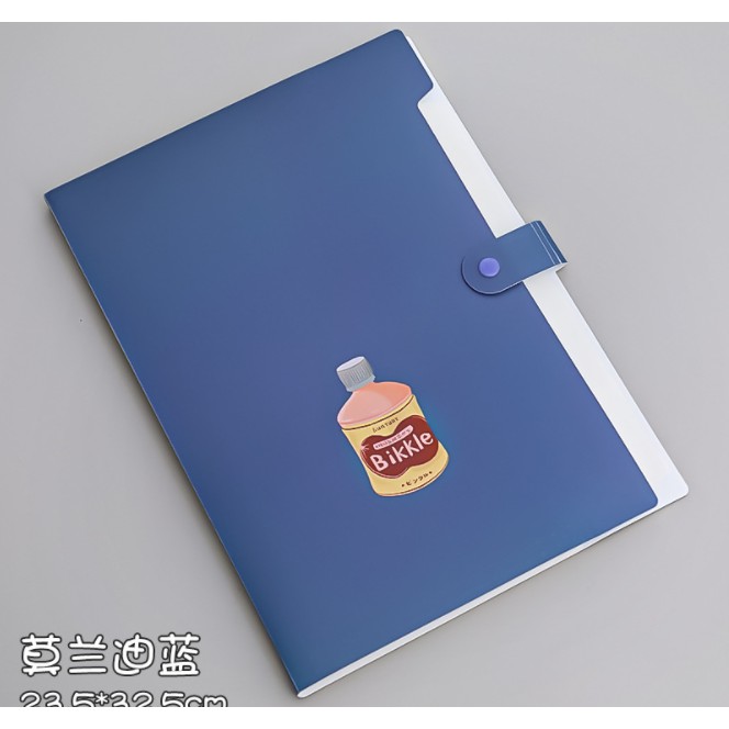 Map Folder Organizer TEBAL Gambar Minuman Kaleng 6 Sekat / Map Folder ...