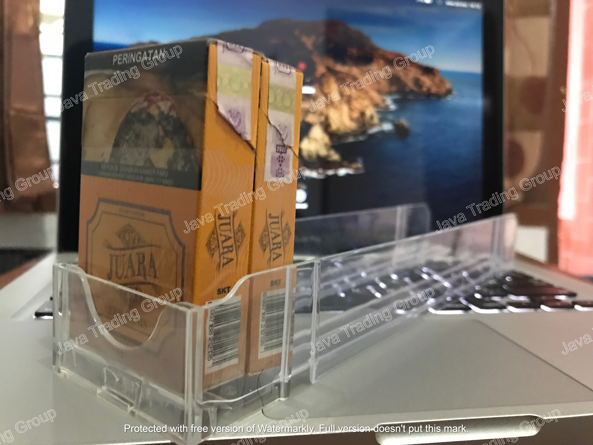 Pusher Rokok - Akrilik Rokok - Tempat Rokok - Rak Rokok - Model Double ...