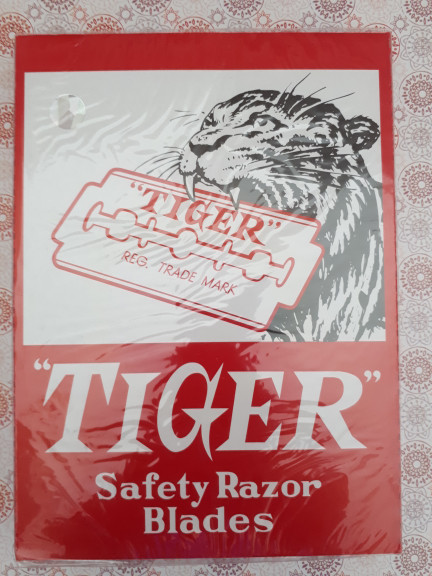 Silet TIGER ASLI Hologram/Mata Pisau Cukur TIGER/Safety Razor Blades ...