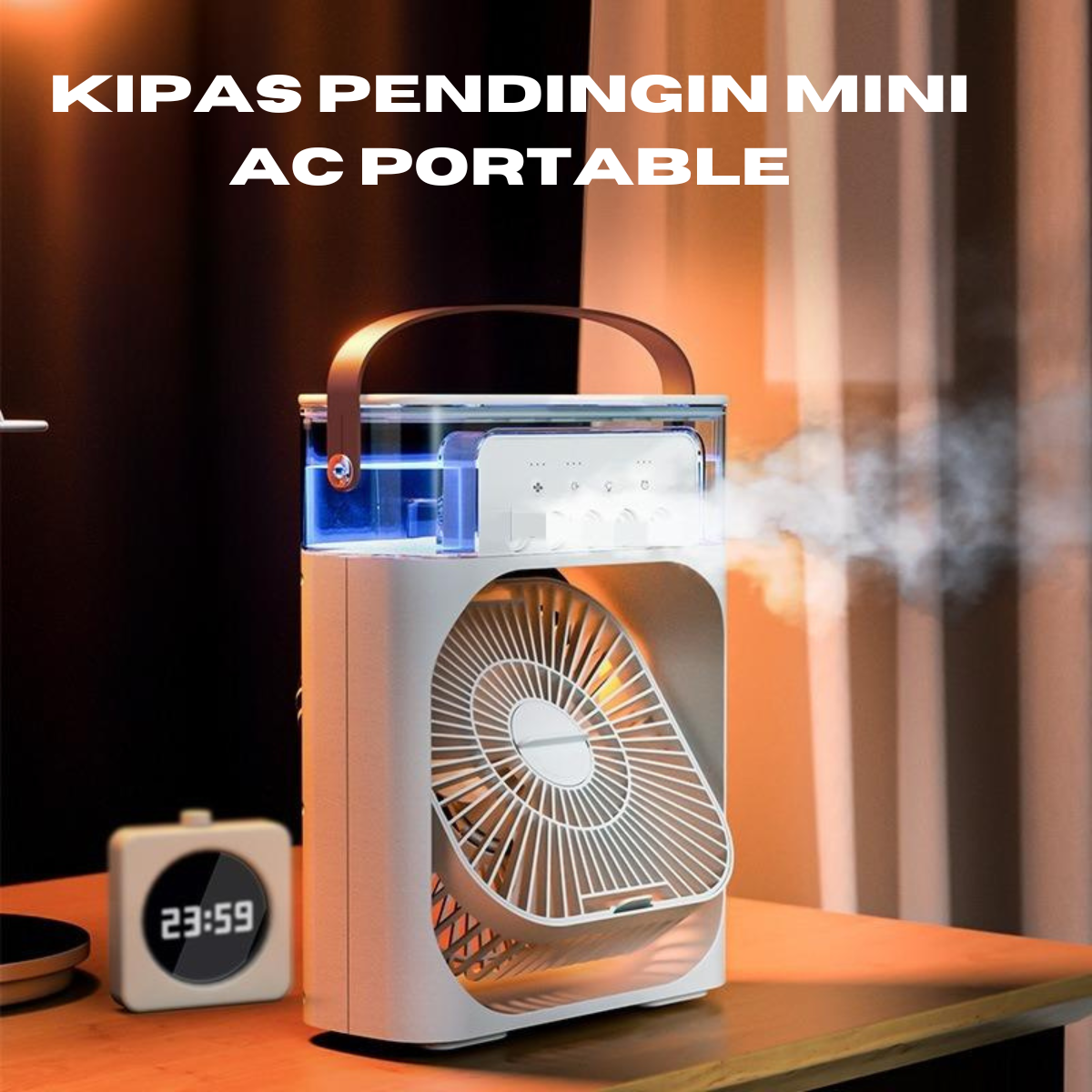 Original - Kipas Pendingin Mini Ac Portable Air Cooler Ruangan ...