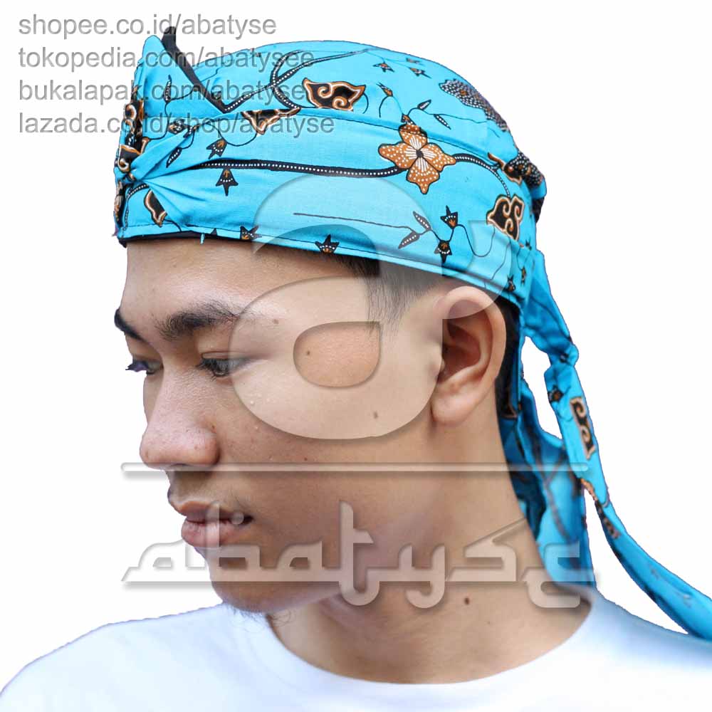 Iket Blangkon Sunda Jawa Batik Tradisional Totopong Kepala - Ikat iket ...