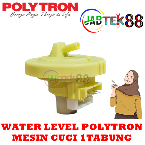 WATER LEVEL POLYTRON | SENSOR AIR MESIN CUCI POLYTRON ZEROMATIC WASHING ...
