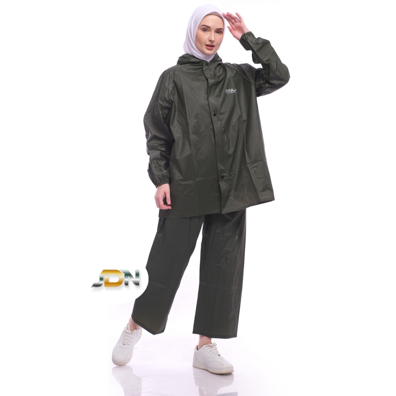 RAINCOAT MANTEL UJAN PRIA WANITA DEWASA SETELAN BAJU CELANA TEBAL ...