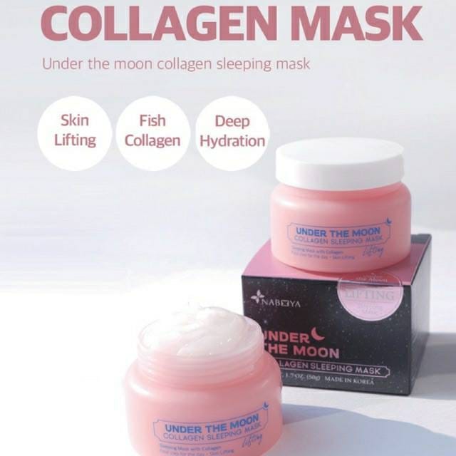 NABEEYA COLLAGEN SLEEPING MASK INDERMA | Lazada Indonesia