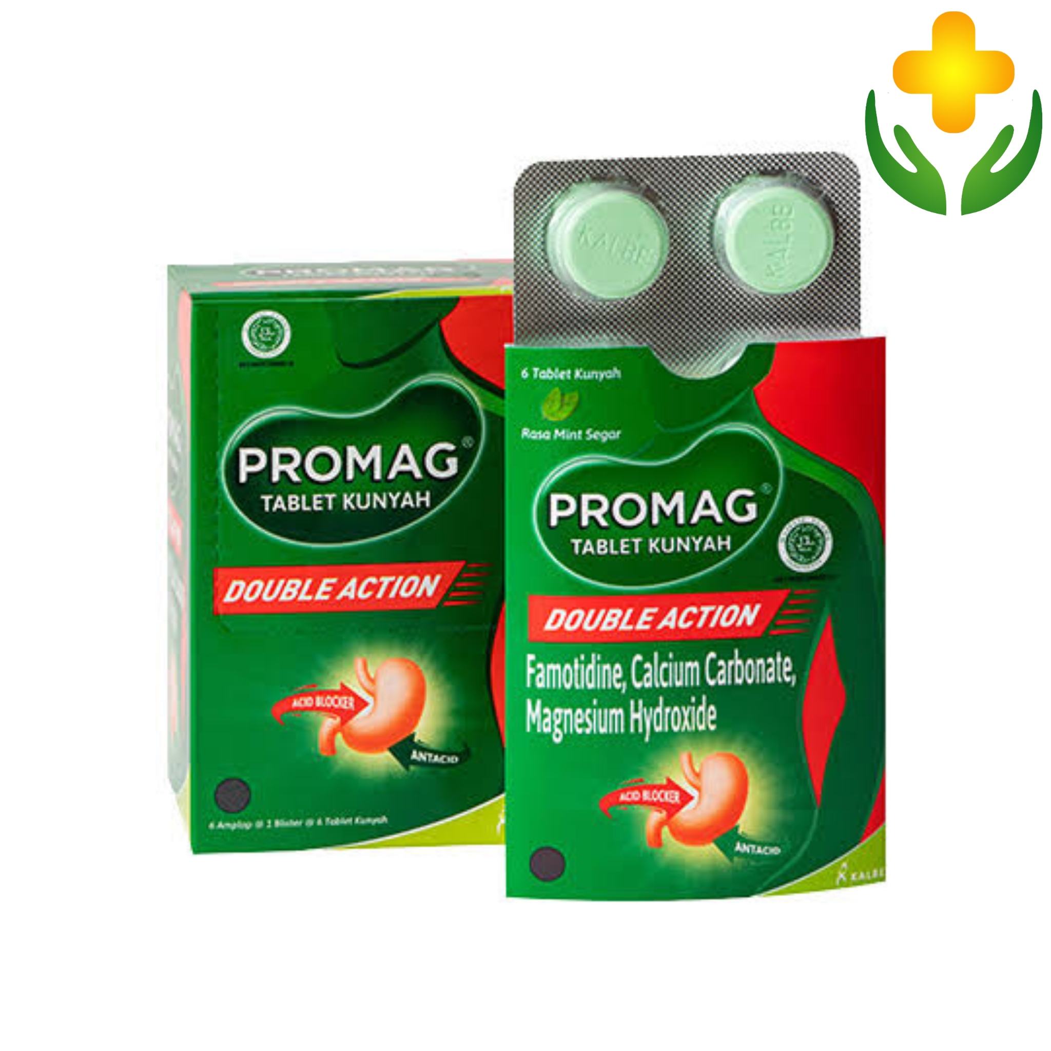 Promag Double Action 6 Tablet | Lazada Indonesia