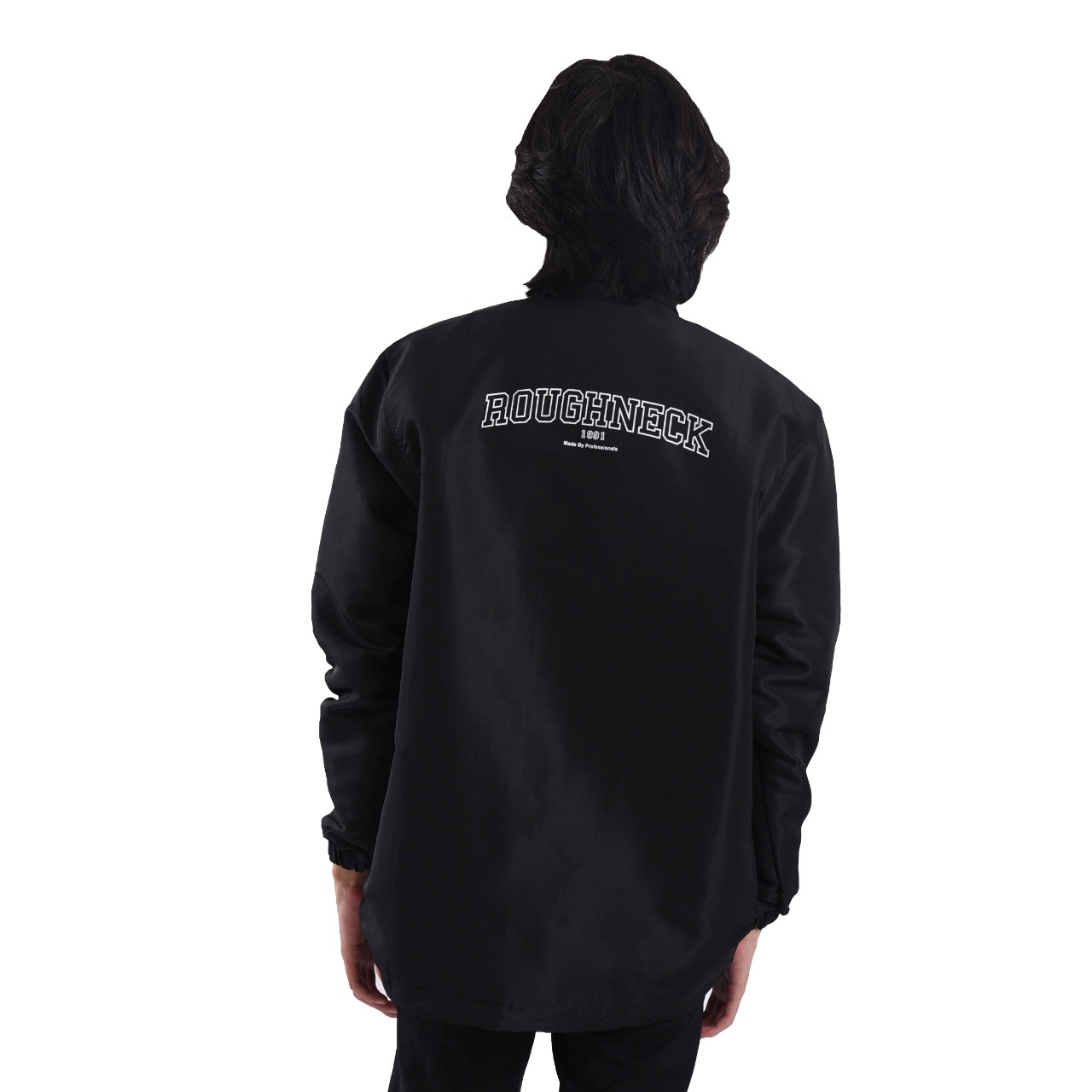 Roughneck CJ139 Black Frontman Coach Jacket | Lazada Indonesia