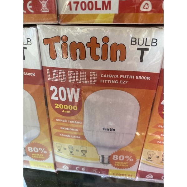 LAMPU TINTIN 20W LED BULD | Lazada Indonesia