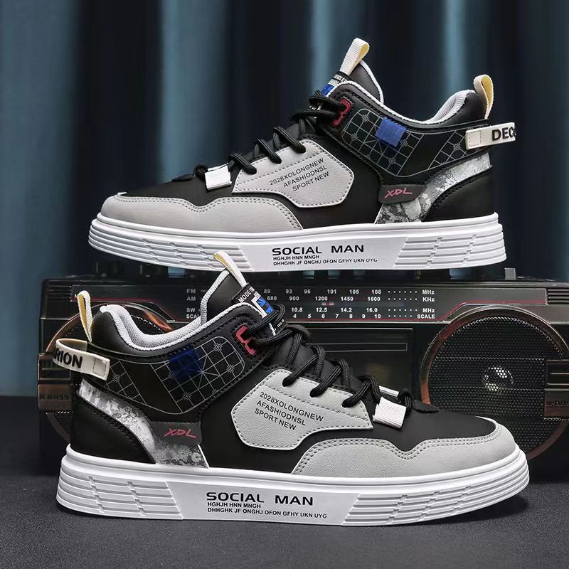 Sepatu Sneakers Pria Terbaru Desain Trendy, Cocok untuk Semua Gaya XDL ...