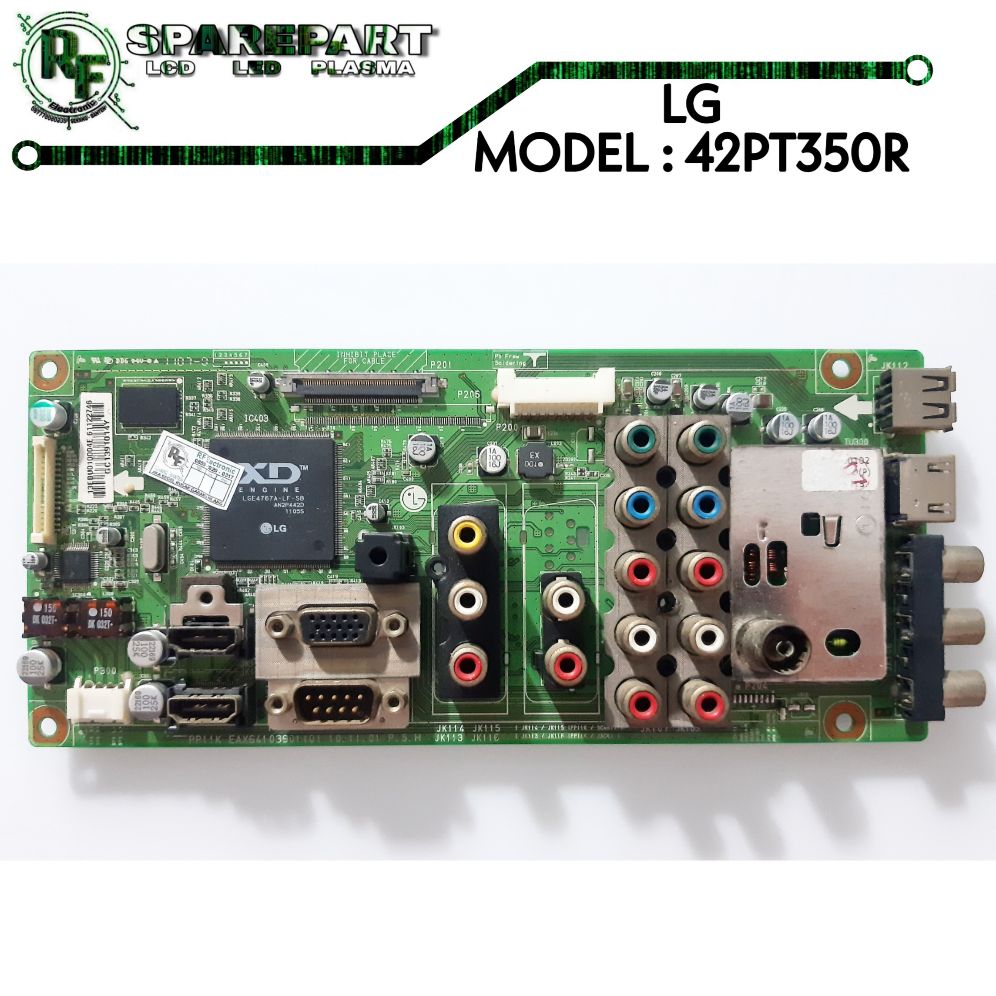 MB TV PLASMA LG 42PT350R - 42PT250R Mainboard tv plasma lg 42pt350 r ...