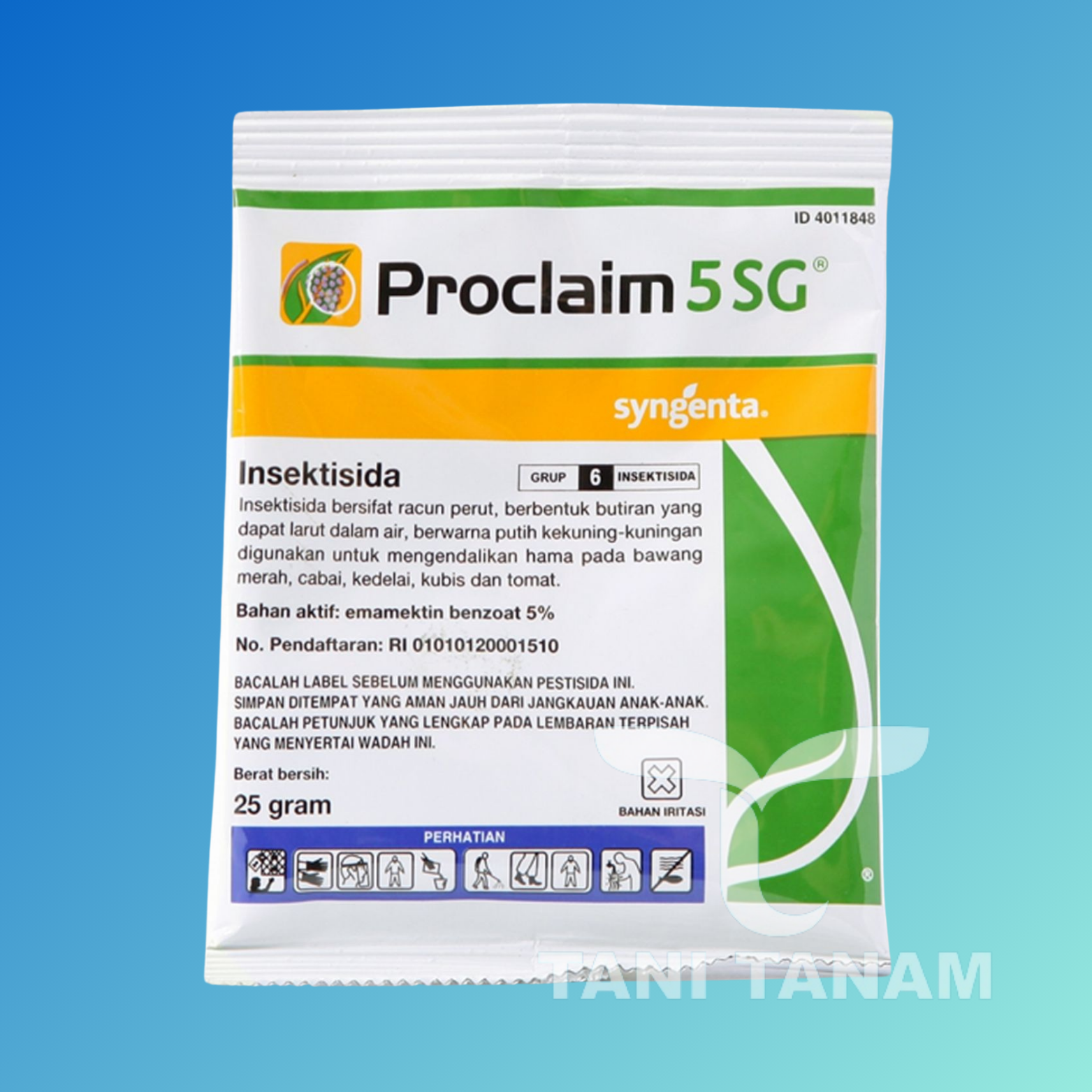 PROCLAIM 5 SG INSEKTISIDA PENGENDALI HAMA | PROKLEM INSEKTISIDA ...