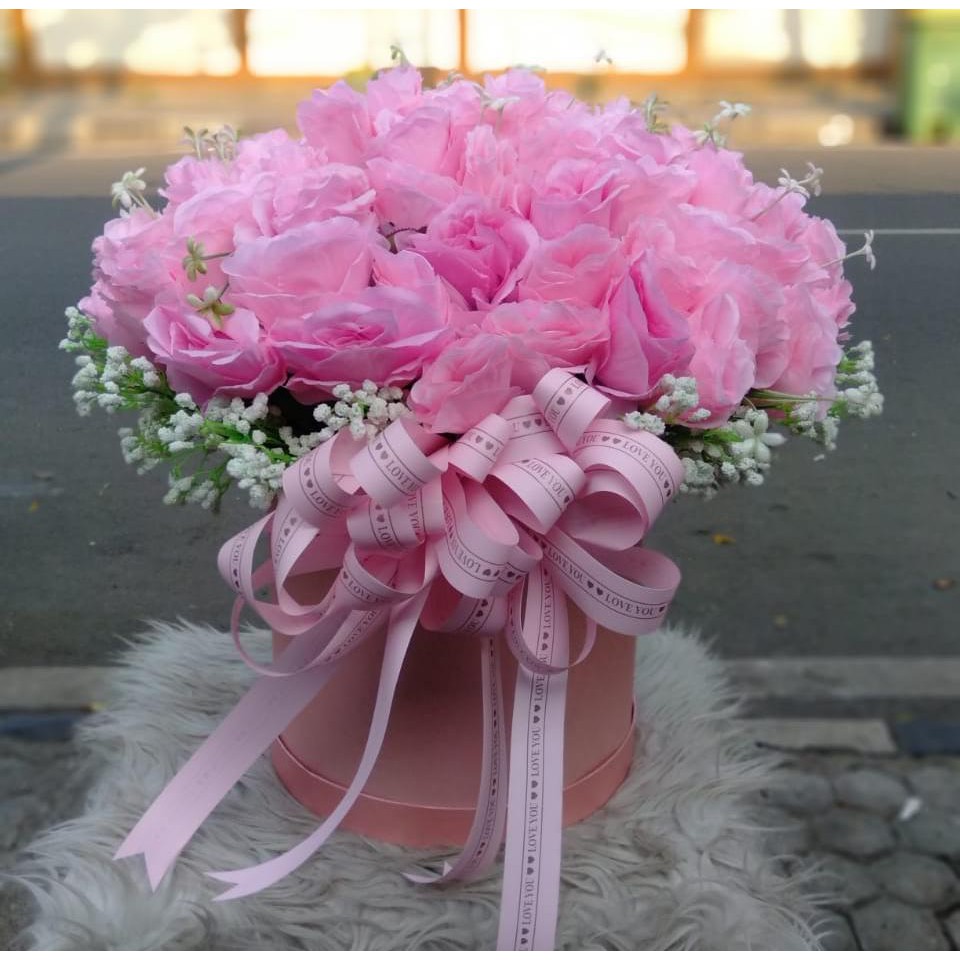 Rangkaian Bunga Artificial - 38 Bunga Palsu Buket Bunga Wisuda Buket ...