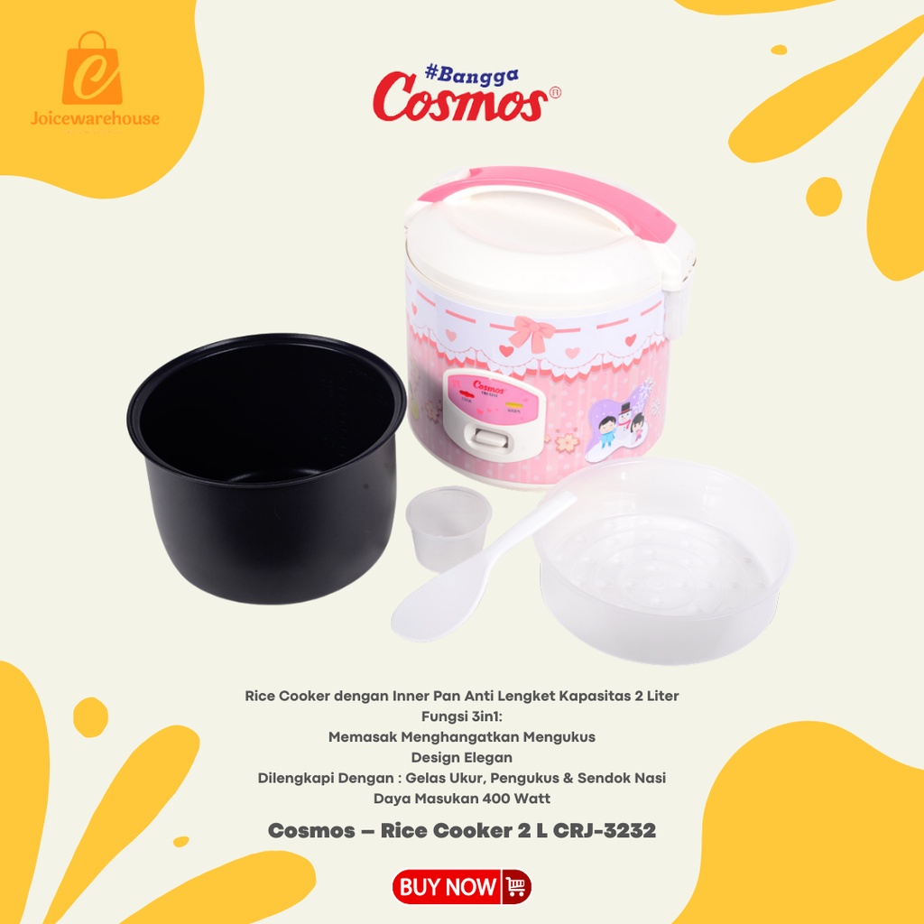 MAGIC COM / magicom / RICE COOKER Cosmos – Rice Cooker 2 L CRJ-3232 ...