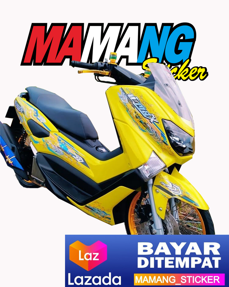 STRIPING TRANSPARAN YAMAHA NMAX BATIK MOTIF | Lazada Indonesia