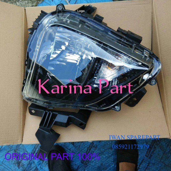 Headlamp lampu besar Xpander kanan Original Mitsubishi 8301D122 ...