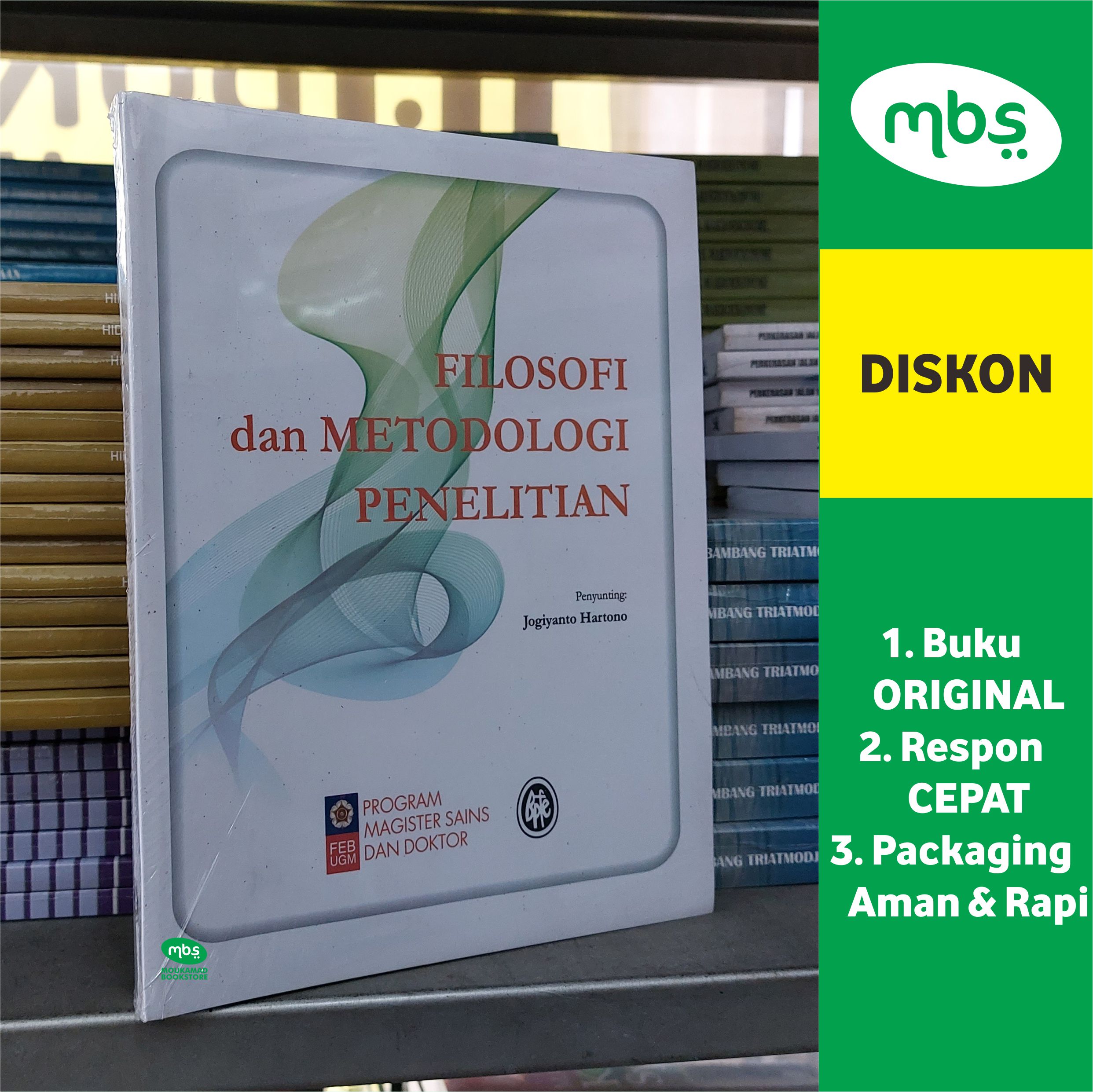 BUKU FILOSOFI DAN METODOLOGI PENELITIAN - Penyunting ; Jogiyanto ...