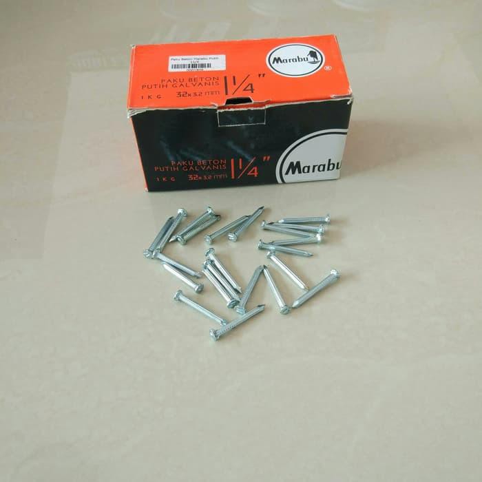 Aneka ~ {ORIGINAL} PAKU BETON PUTIH MARABU / PAKU BETON DINDING PAKU ...