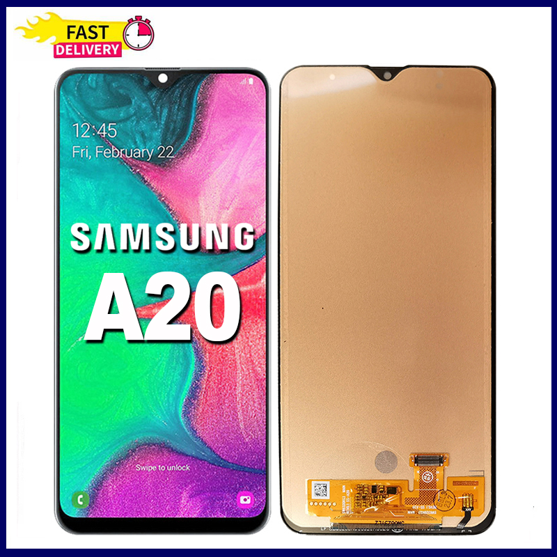 LCD Samsung A20 Original asli TOUCHSCREEN | Lazada Indonesia