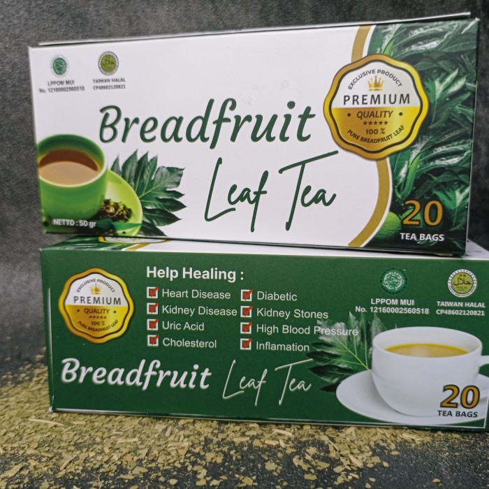 Teh Daun Sukun Premium Jawa Obat Gagal Ginjal | Lazada Indonesia