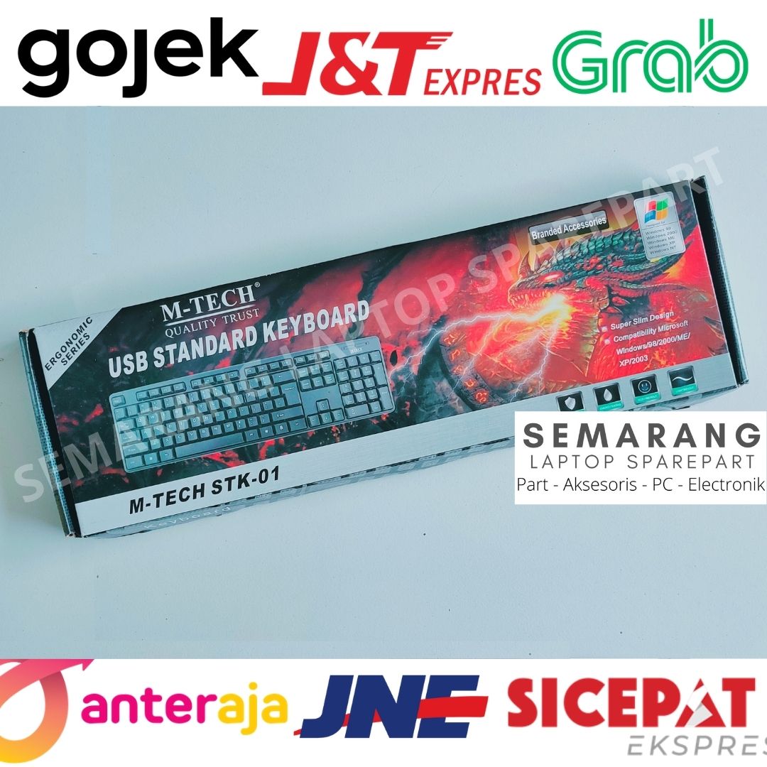 M-TECH STK-01 Keyboard Kabel Kibot Tambahan External Eksternal Pc ...