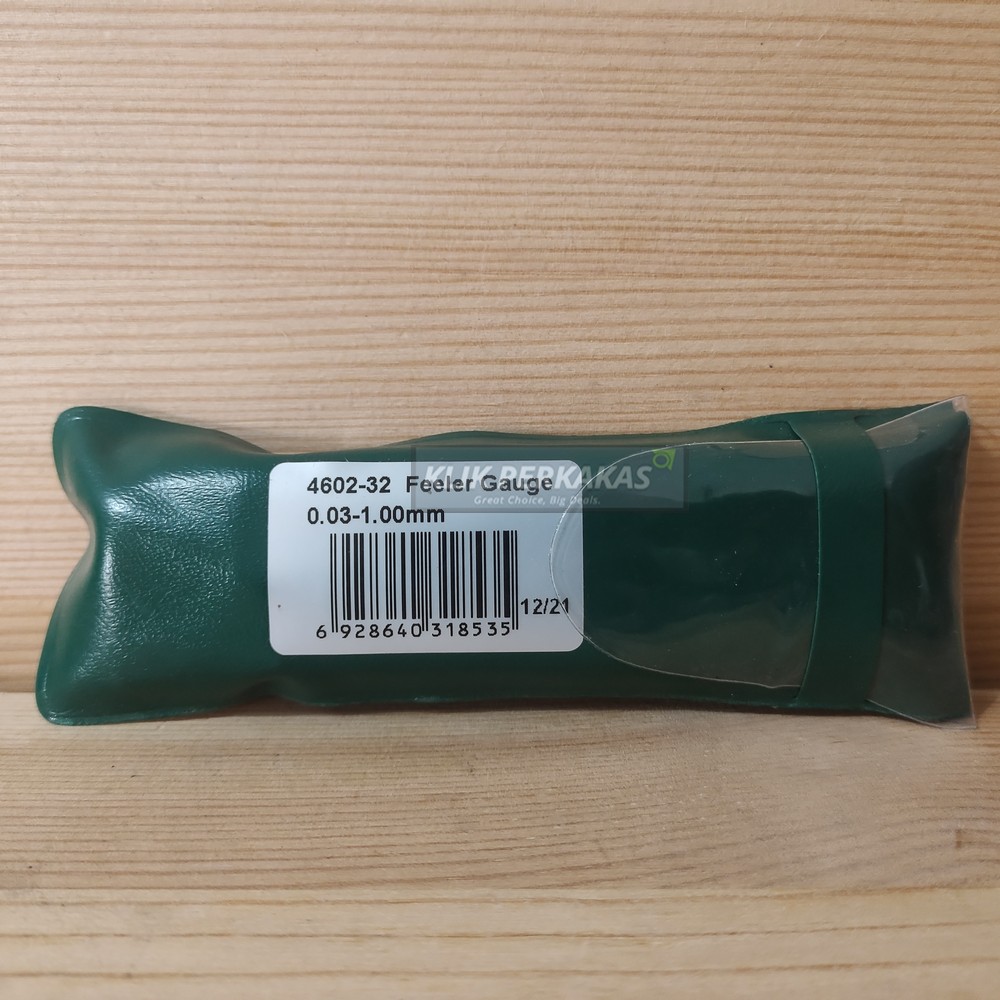 ORIGINAL INSIZE 4602-32 FEELER GAUGE ALAT UKUR CELAH KLEPP | Lazada ...