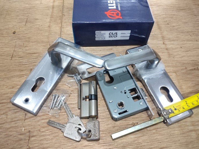 KUNCI PINTU KECIL ALLEGRA SN/CP/HANDLE HANDEL PINTU GAGANG PEGANGAN ...