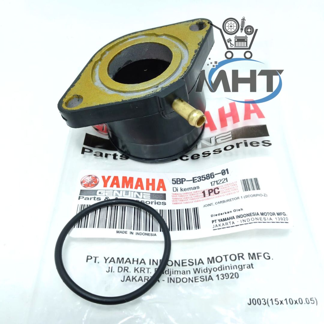 KARET INTAKE MANIPUL SCORPIO KARBU OLD Z 5BP INTEK MANIFOLD INSULATOR CARBURATOR MANIPOL YAMAHA ...
