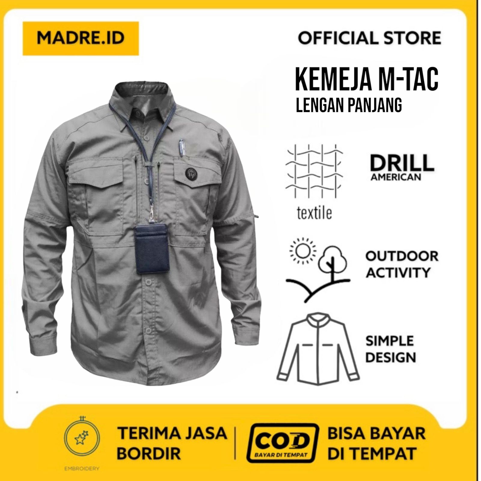 KEMEJA TACTICAL MTAC LENGAN PANJANG - KEMEJA PRIA - KEMEJA PDL LENGAN ... KEMEJA TACTICAL MTAC LENGAN PANJANG - KEMEJA PRIA - KEMEJA PDL LENGAN ...
