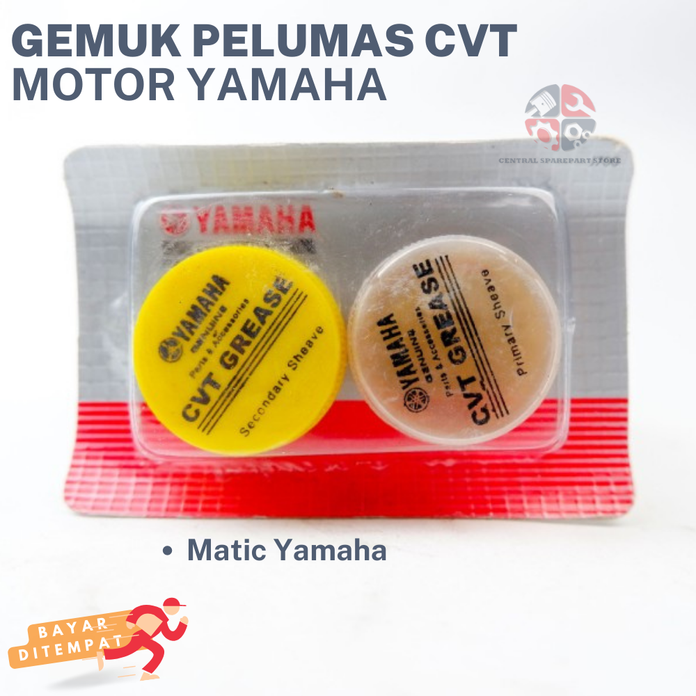 GEMUK CVT MOTOR YAMAHA MATIC SEMUA / PELUMAS BEARING ANTI PANAS TAHAN ...
