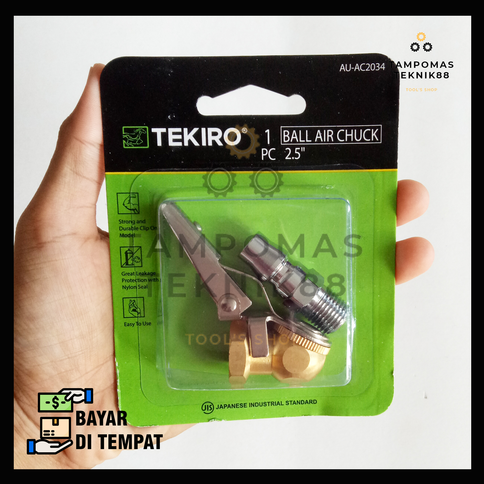 Alat Isi Angin Tekiro Ball Air Chuck Tekiro Alat Tambah Angin Coupler ...