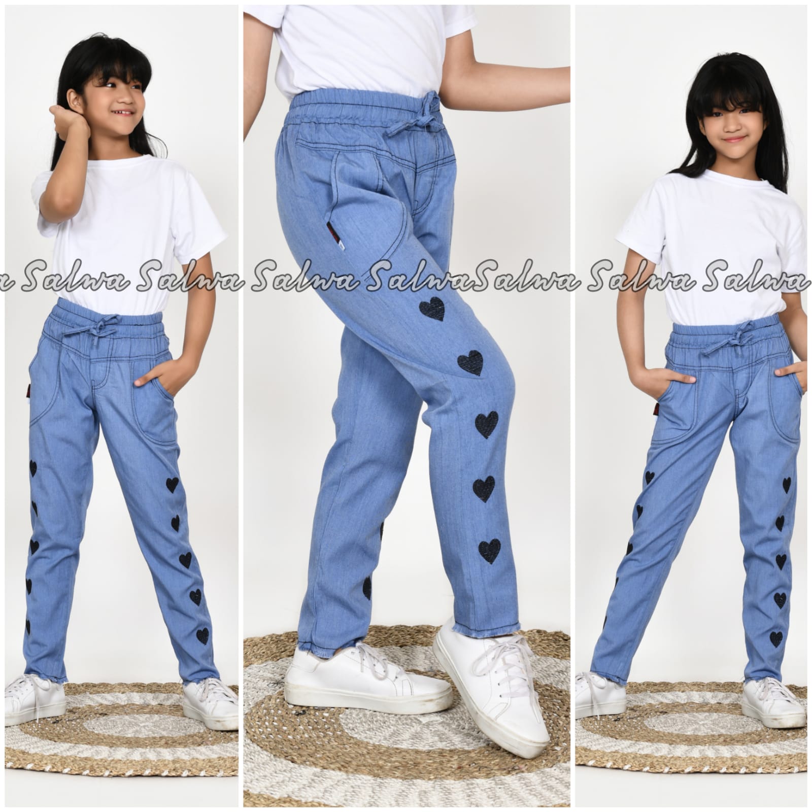 CELANA BAGGY JEANS ANAK USIA 5 TAHUN SAMPAI 12 TAHUN | Lazada Indonesia