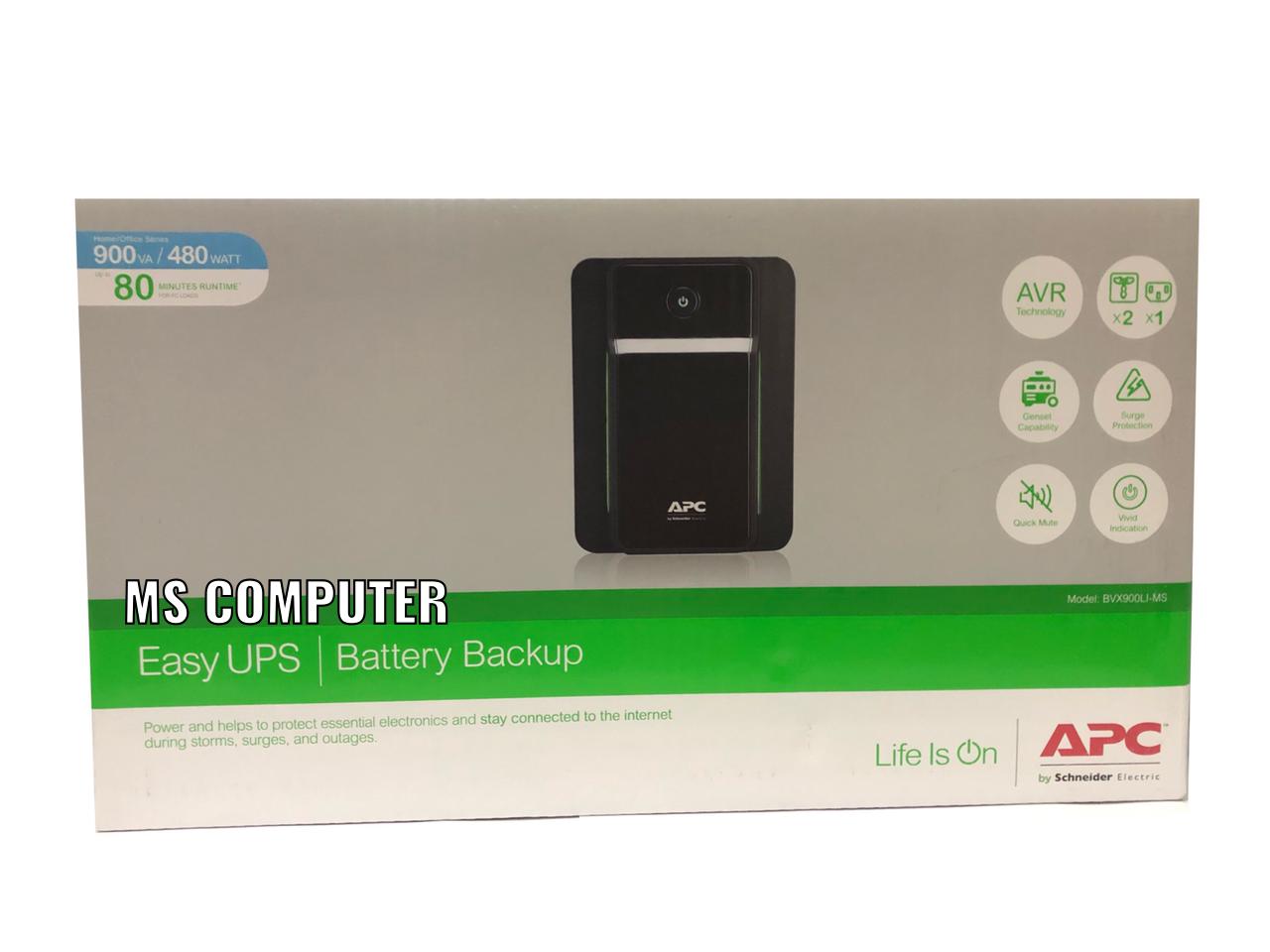 UPS APC BVX900LI-MS 480watt EASY UPS | Lazada Indonesia