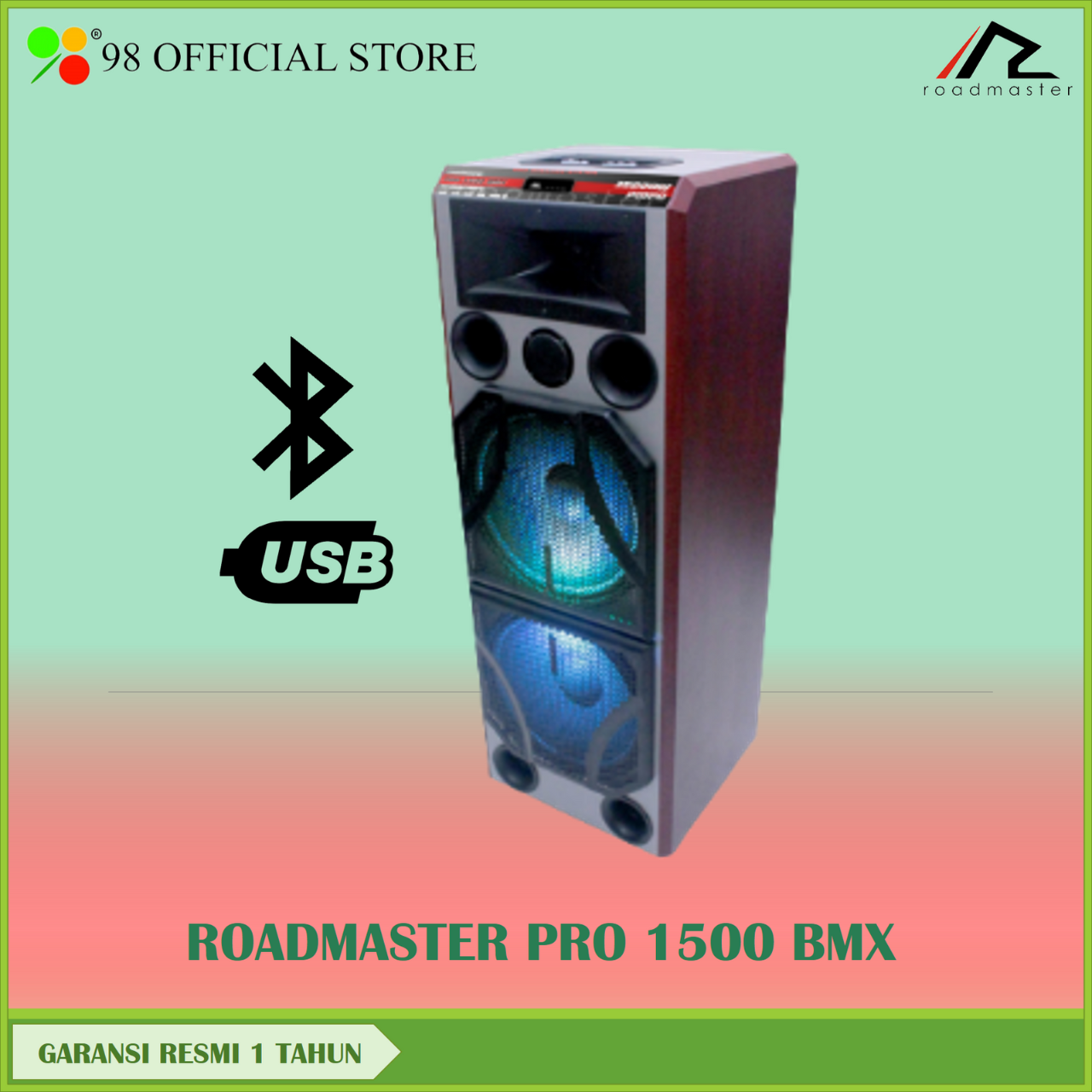 SPEAKER ROADMASTER PRO 1500 BMX | Lazada Indonesia