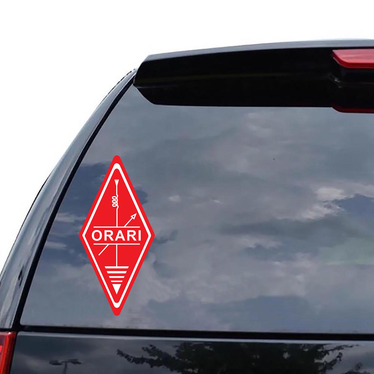 Sticker Mobil Cutting Vinyl Reflektif ORARI Organisasi Radio Amatir ...