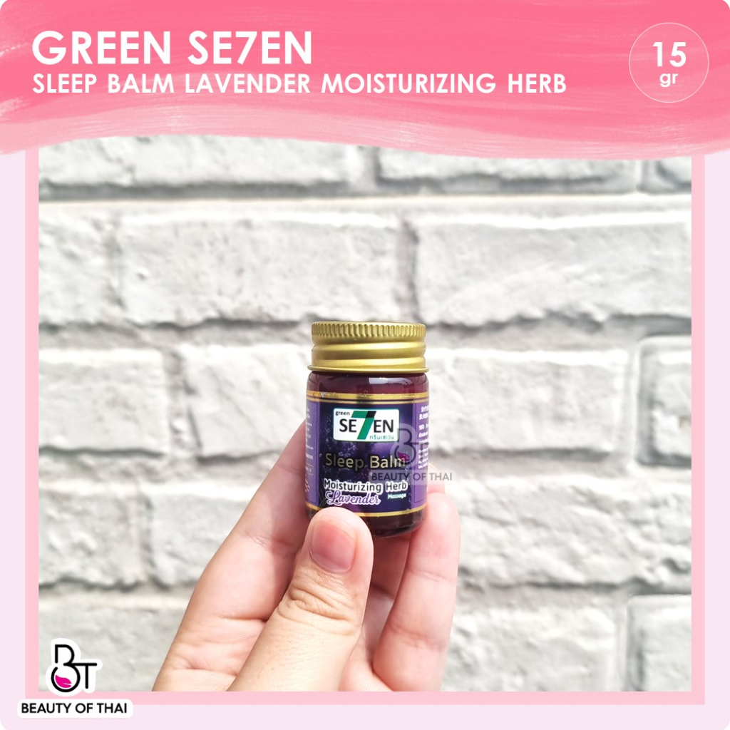 GREEN SEVEN MOISTURIZING HERB MASSAGE SLEEP LAVENDER BALM 15GR, 20GR ...